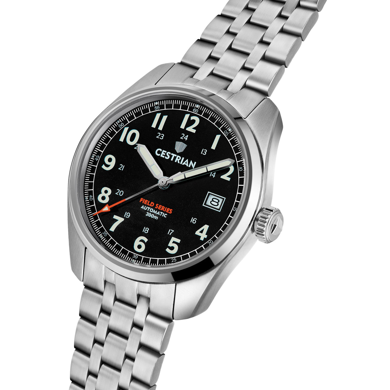 Cestrian Field Series Automatic Men's Watch 200m | Cestrian Watches